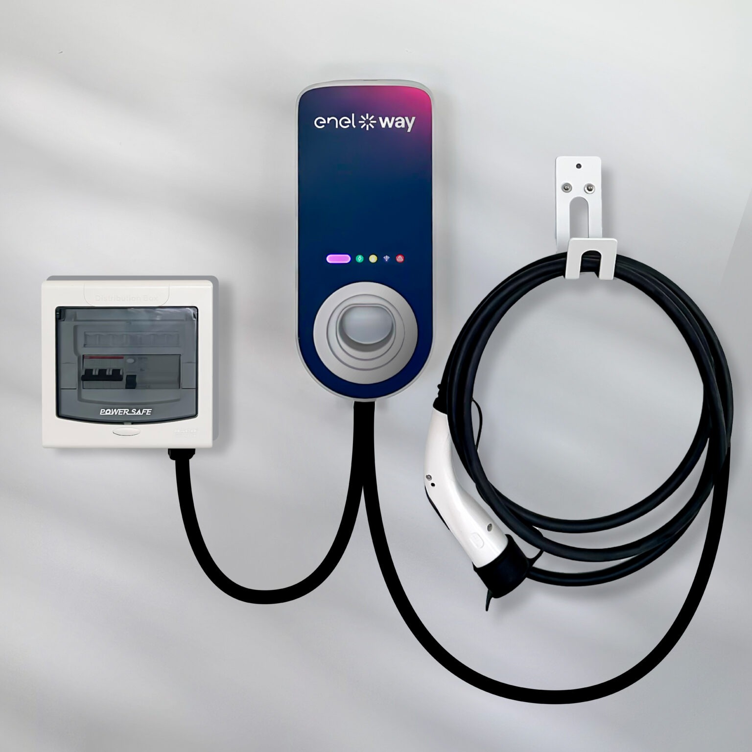 เครื่องชาร์จรถยนต์ไฟฟ้า Smart EV Charger Enel X – WAYBOX ฿39,000 baht